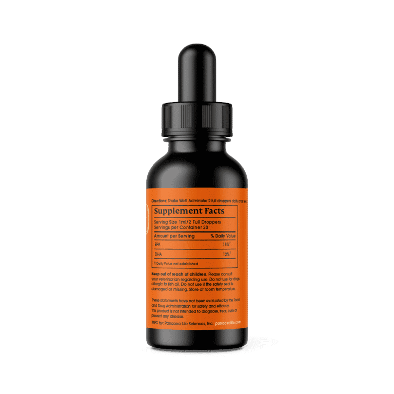 Canine Fish Oil Tincture | Fish Oil for Dogs - Panacea Life Sciences